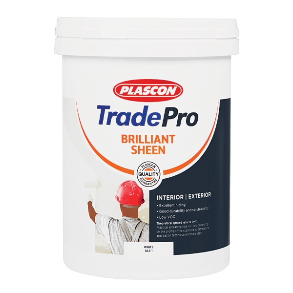 Plascon Trade Pro Brilliant Sheen White | Agrimark