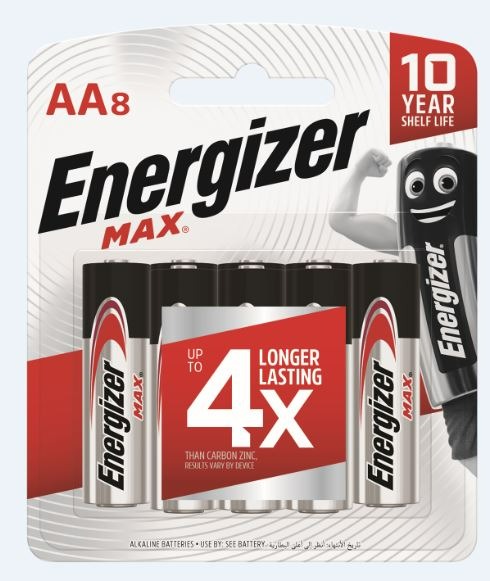 Energizer Max - 8 Pack | Agrimark