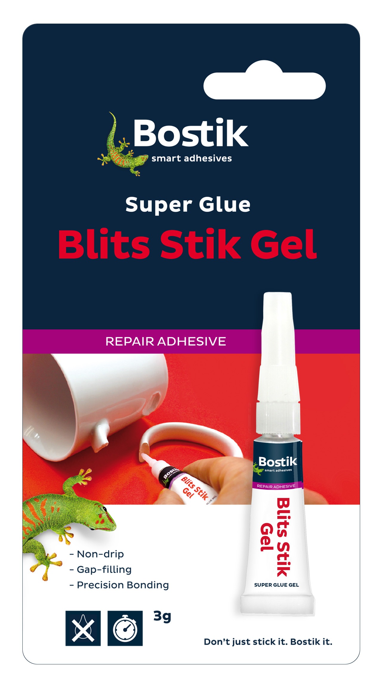 Bostik Blits Stik Super Gel 3g | Agrimark