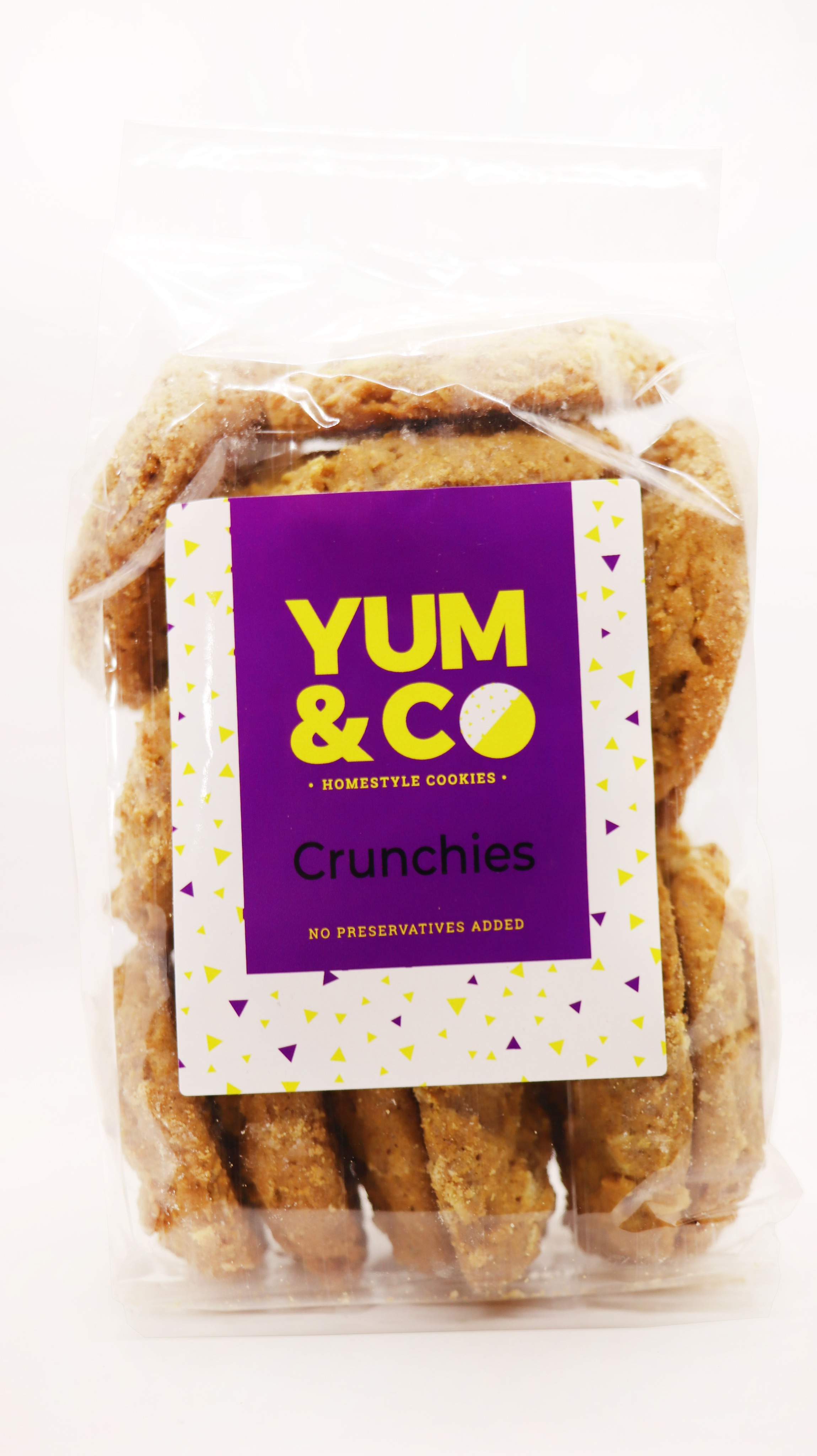 Yum&co Crunchie Biscuits 250g | Agrimark