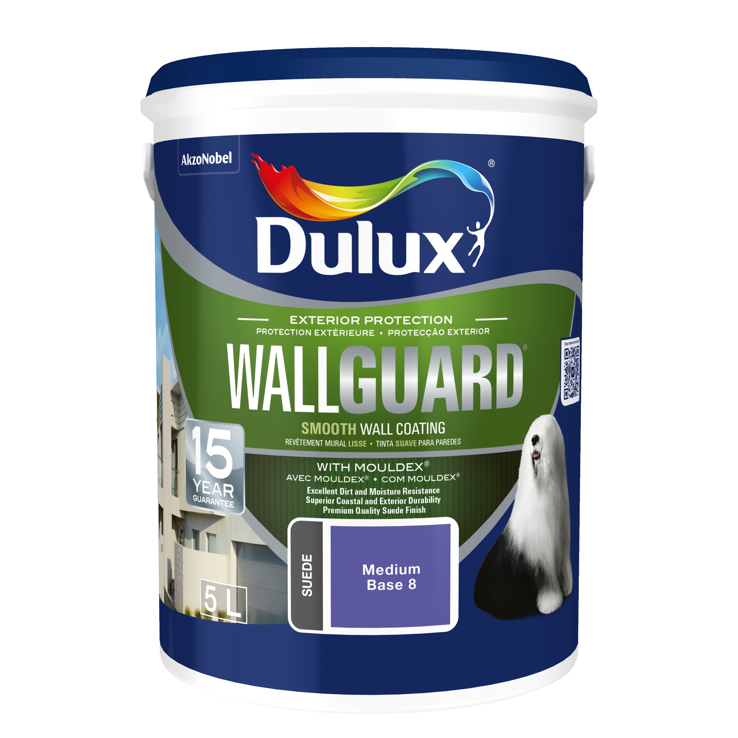 Dulux Wallguard Base 8 5L | Agrimark