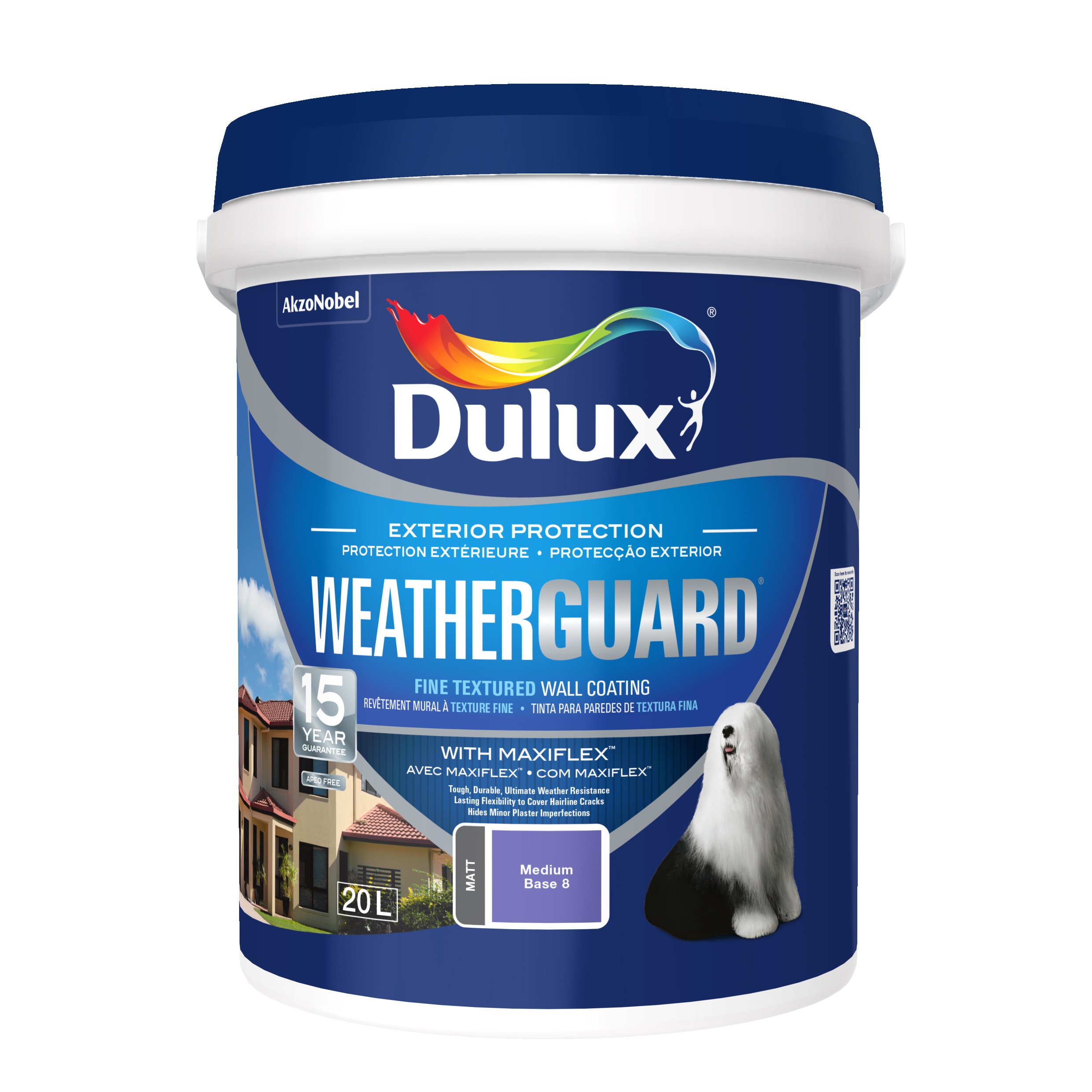 Dulux Weatherguard Base 8 20L | Agrimark