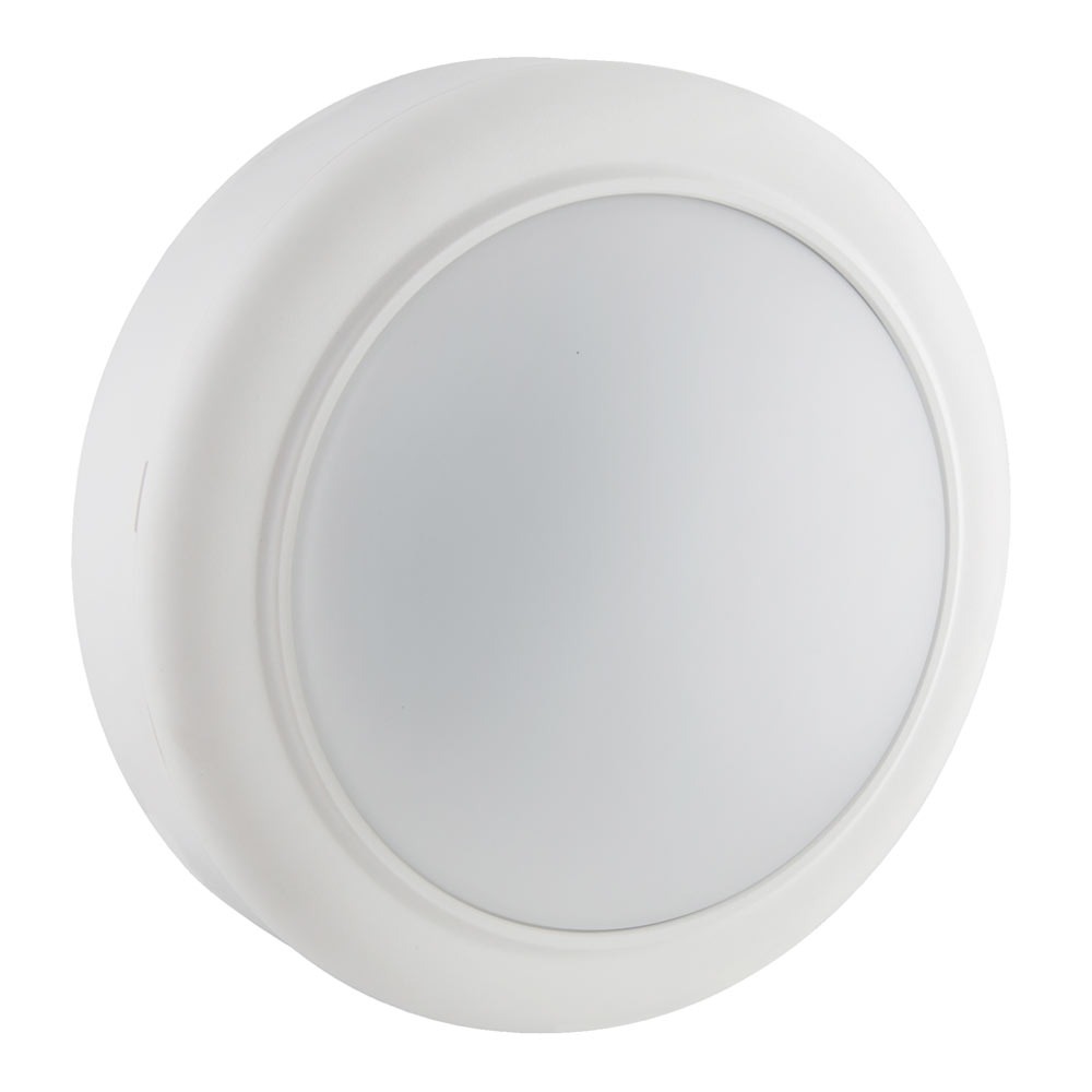 Eurolux Bulkhead White Round 8W | Agrimark