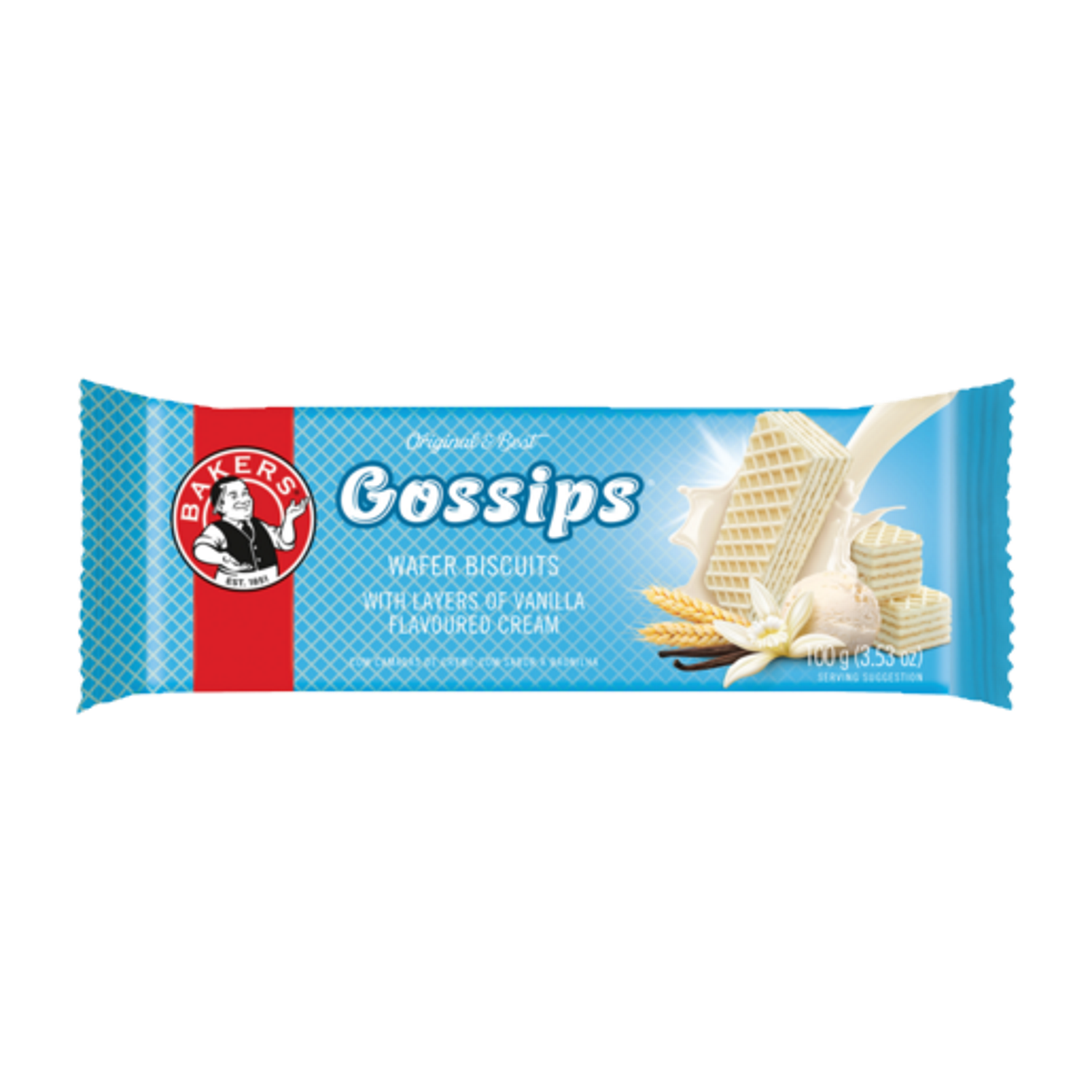 Bakers Gossips Vanilla 100g | Agrimark
