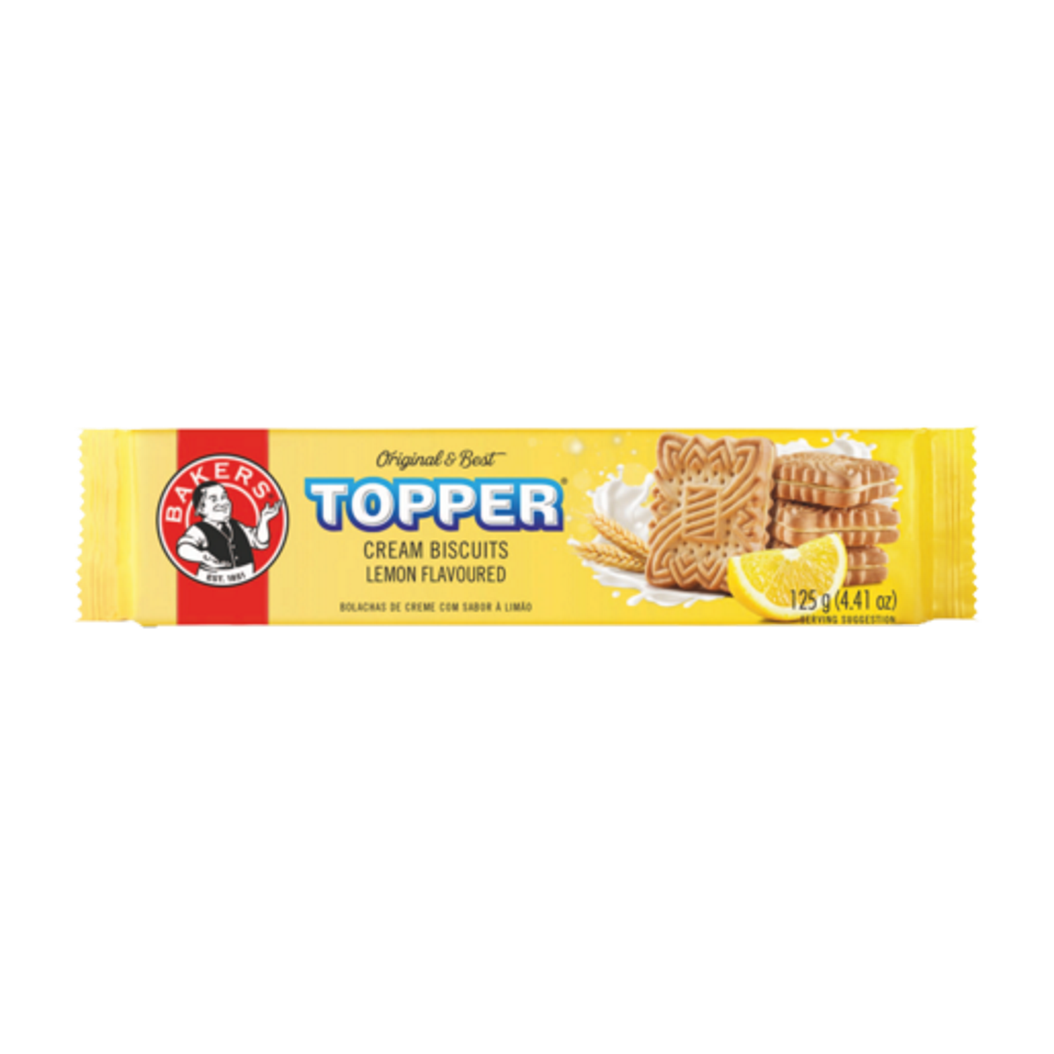 Bakers Topper Lemon 125g | Agrimark