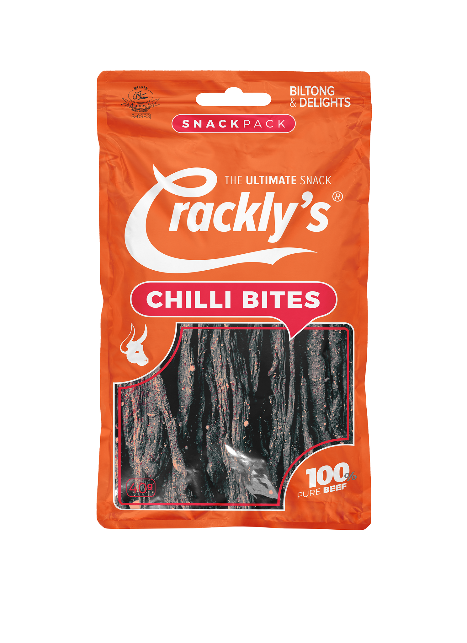 Crackly's Snack Pk Chilli Bites 40g | Agrimark