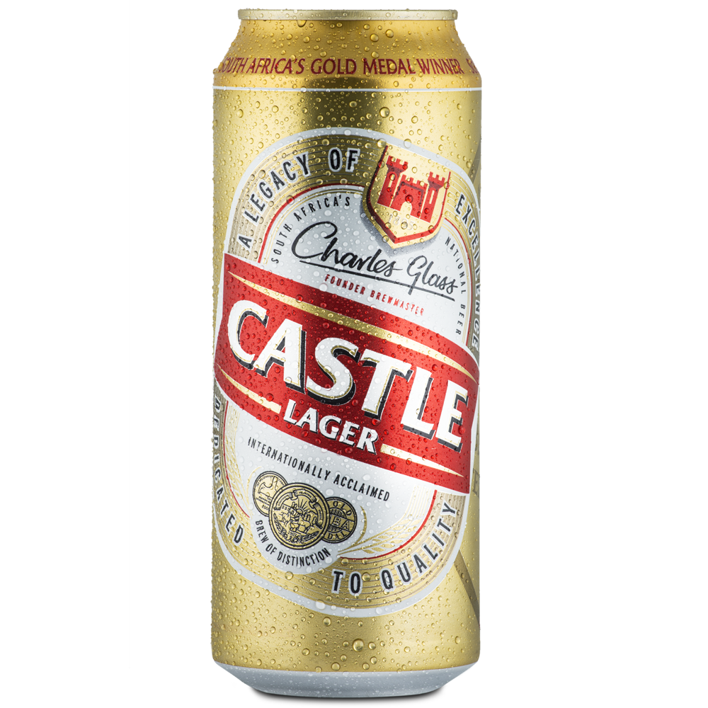 Castle Lager Can 500ml | Agrimark