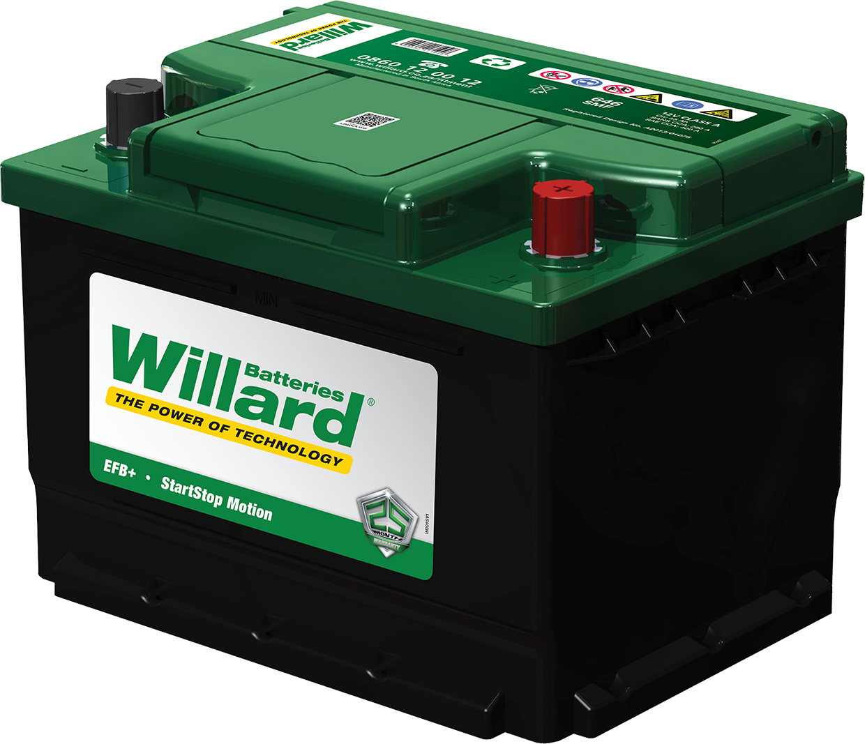 Willard Battery Range 671 - 696 | Agrimark