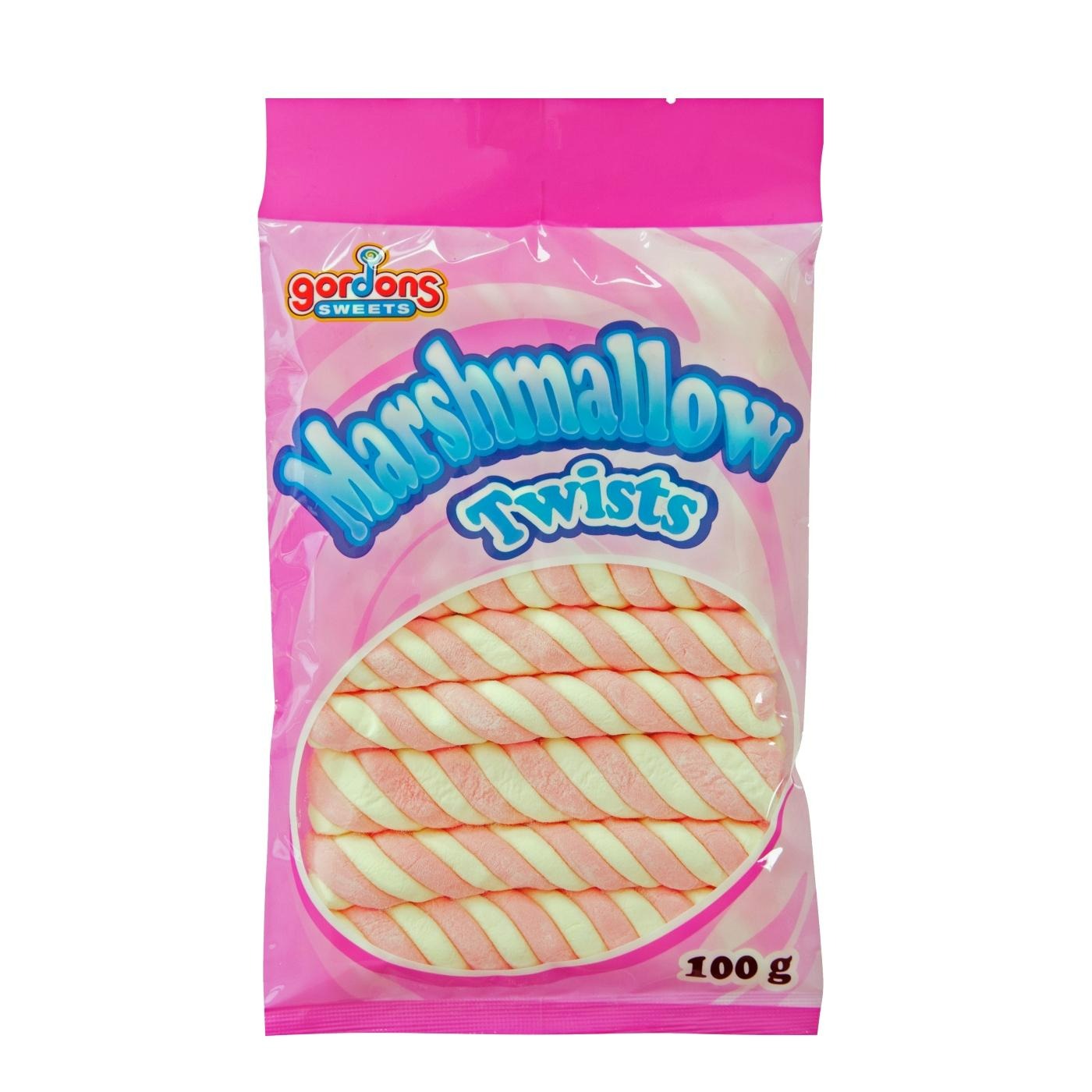 Gordons Sweets Mallow Twist 100g | Agrimark