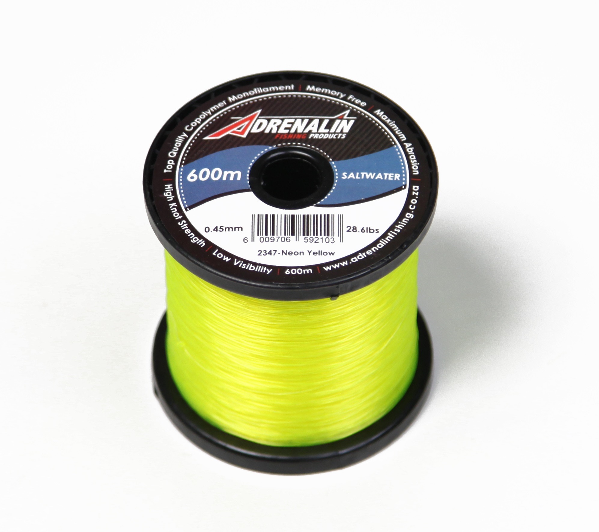 Adrenalin 0.3mm Neon Saltwater 600m Fishing Line | Agrimark