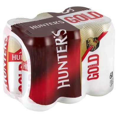 Hunters Gold Can 440ml | Agrimark