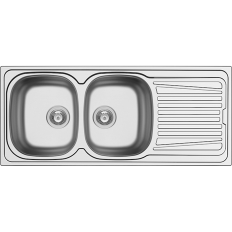 Kwikot Sink 1160x500 D/in Classique 90mm | Agrimark