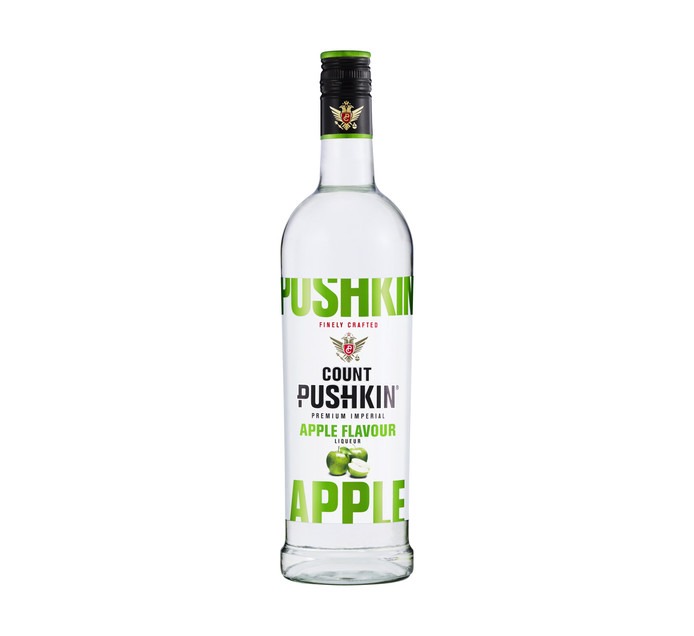 Count Pushkin Apple Vodka 750ml | Agrimark