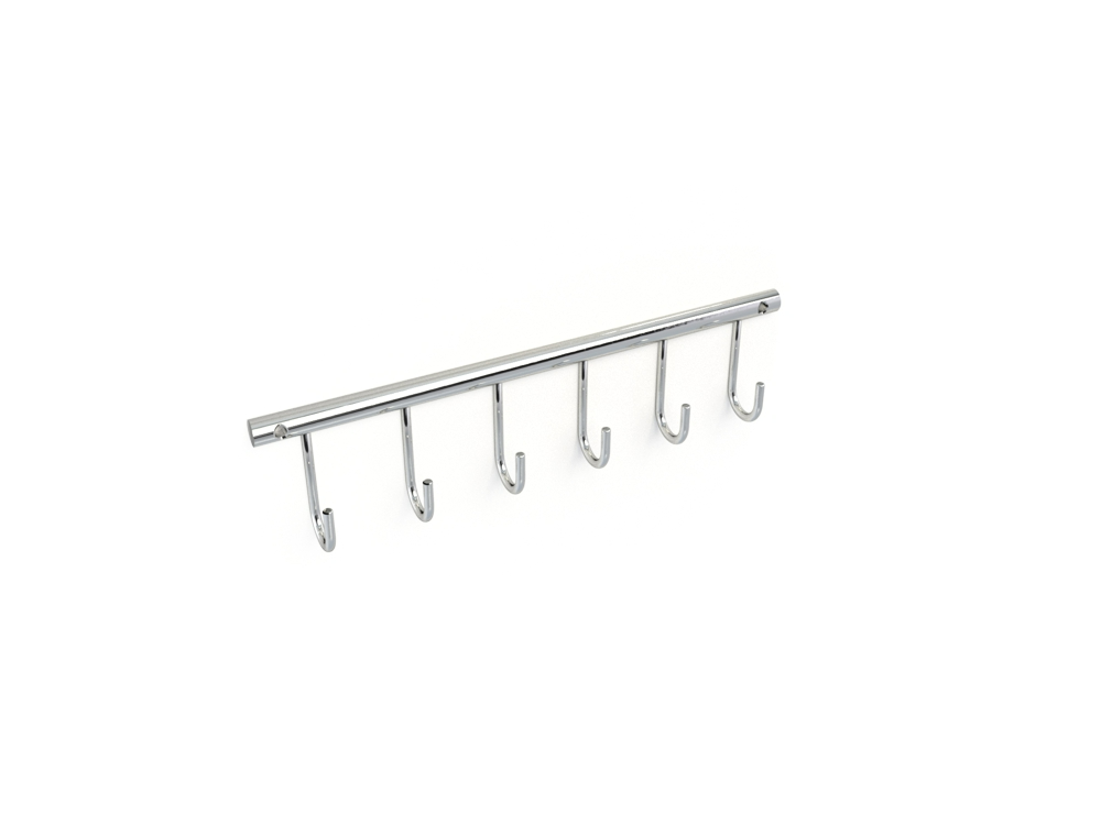 Steelcraft 6 Key Hook Rack 240x27 | Agrimark