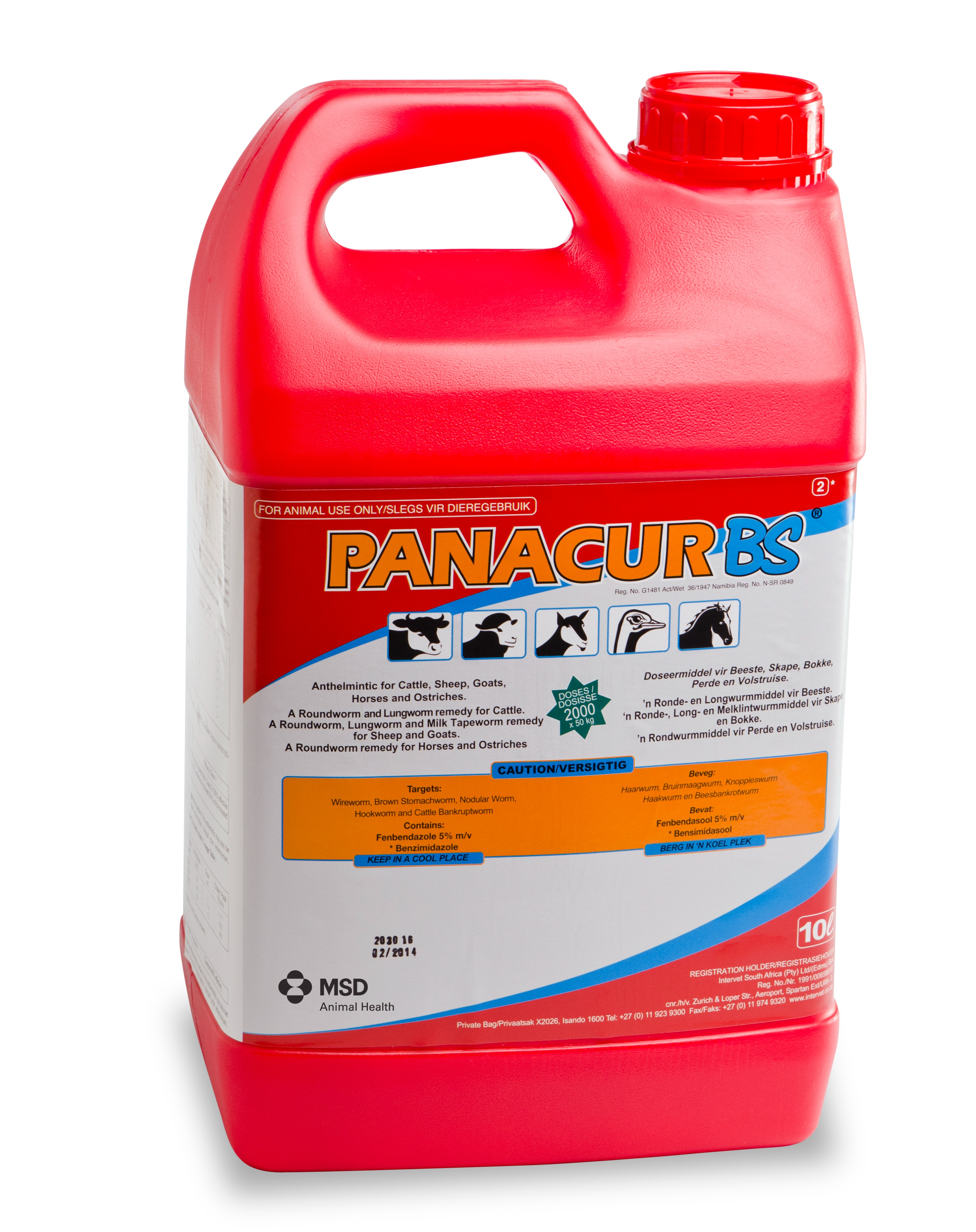 MSD Panacur BS | Agrimark