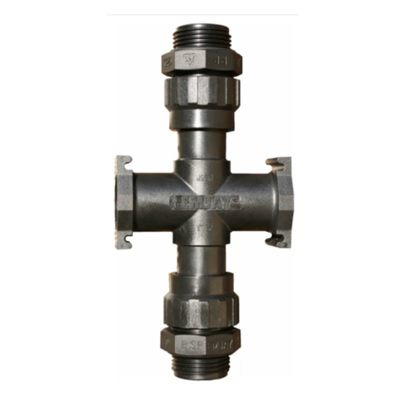 Emjay Manifold Cross With Nipple | Agrimark
