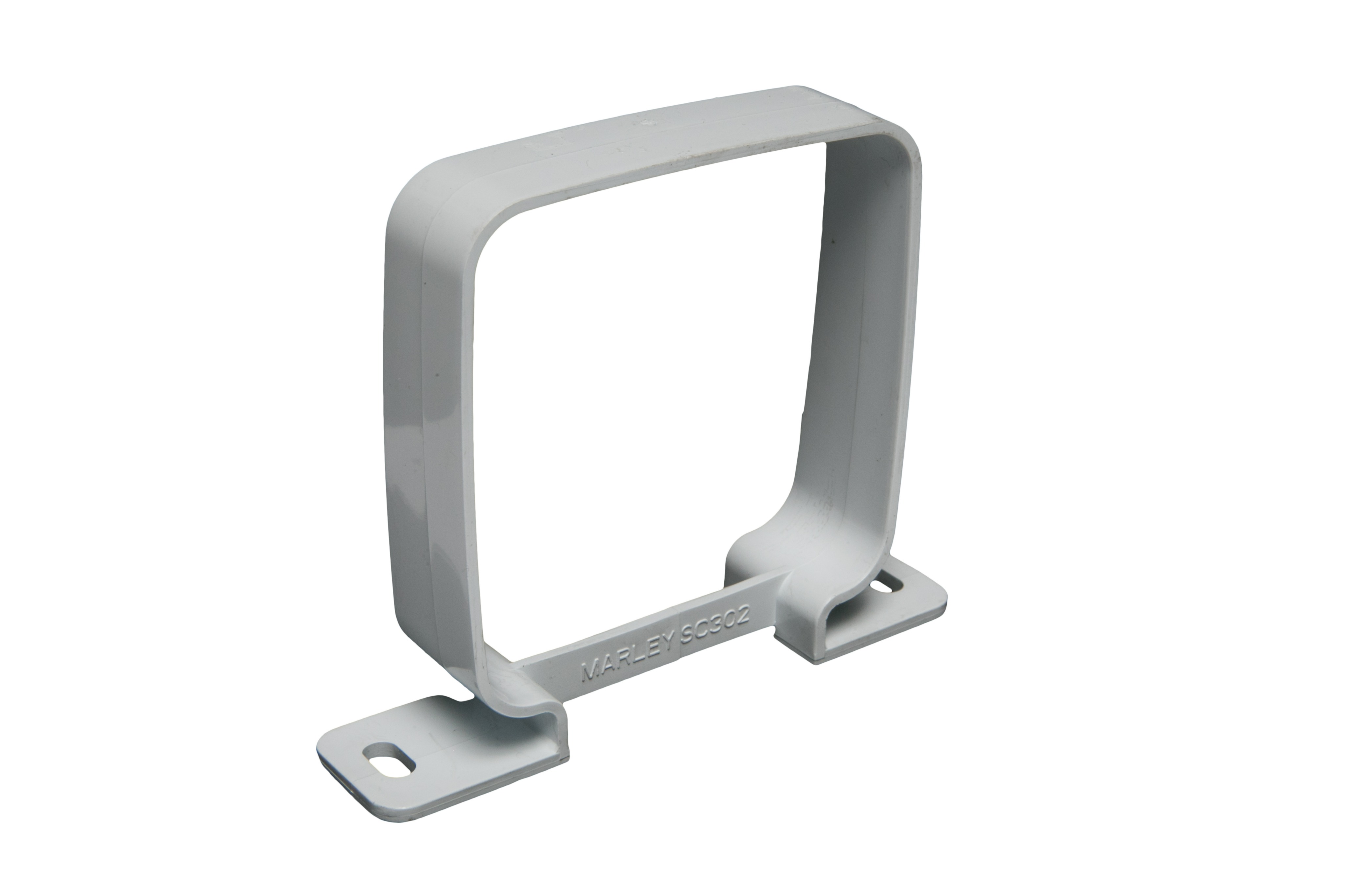 Streamline Pvc Downpipe Clip Sq Dbl-flo | Agrimark