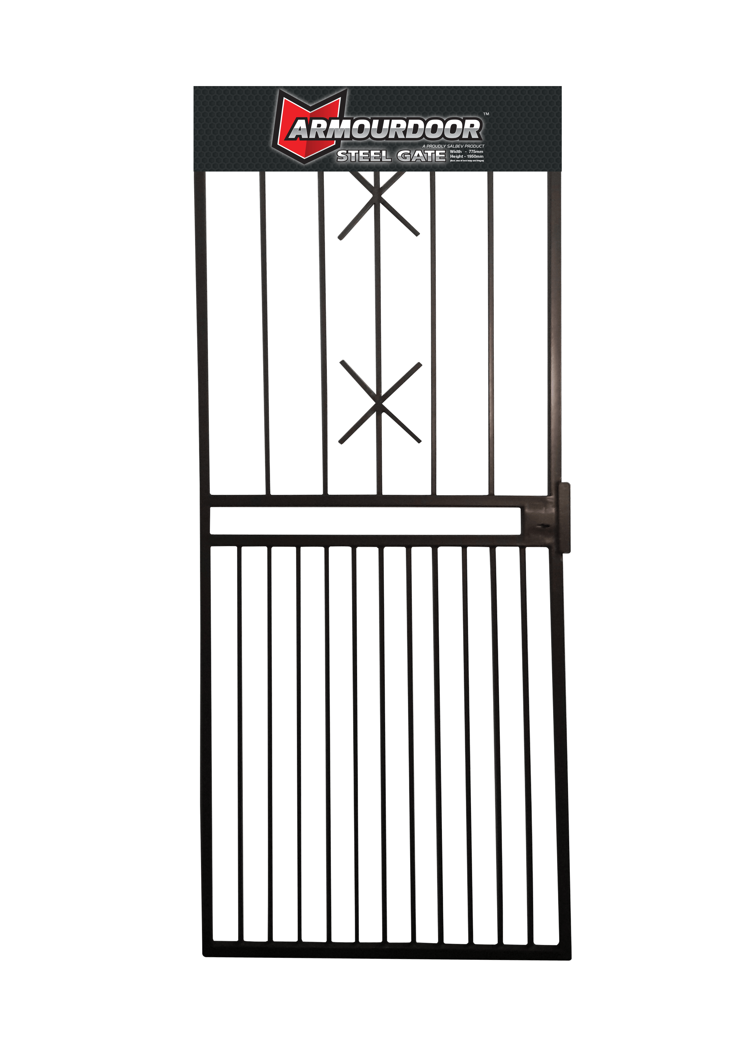 Armourdoor Steel Gate Heavy Duty 1950mm | Agrimark
