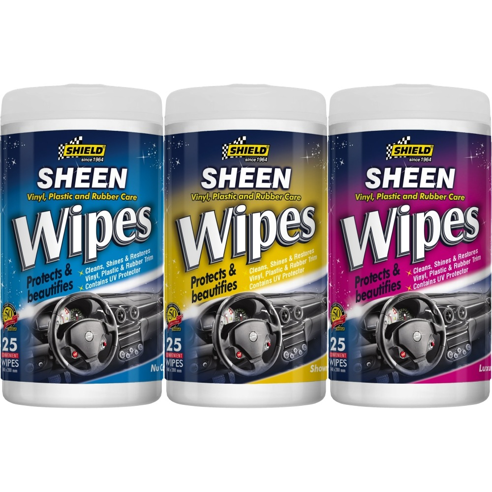 Shield Sheen Interior Wipes | Agrimark