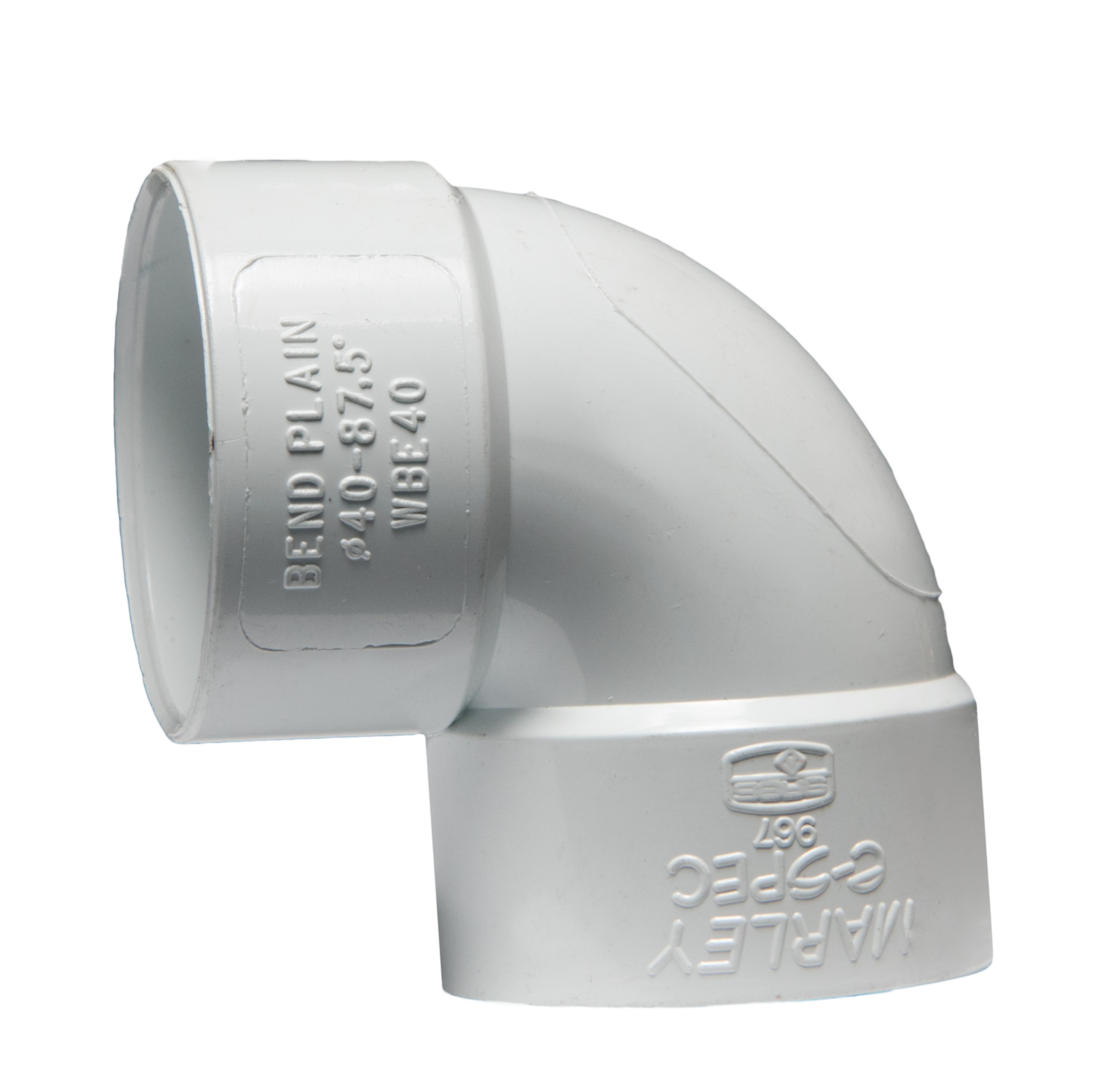 Marley Pvc Waste Bend 40x87.5d Pln S/wld | Agrimark