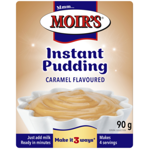 Moirs Instant Pudding Caramel 90g | Agrimark