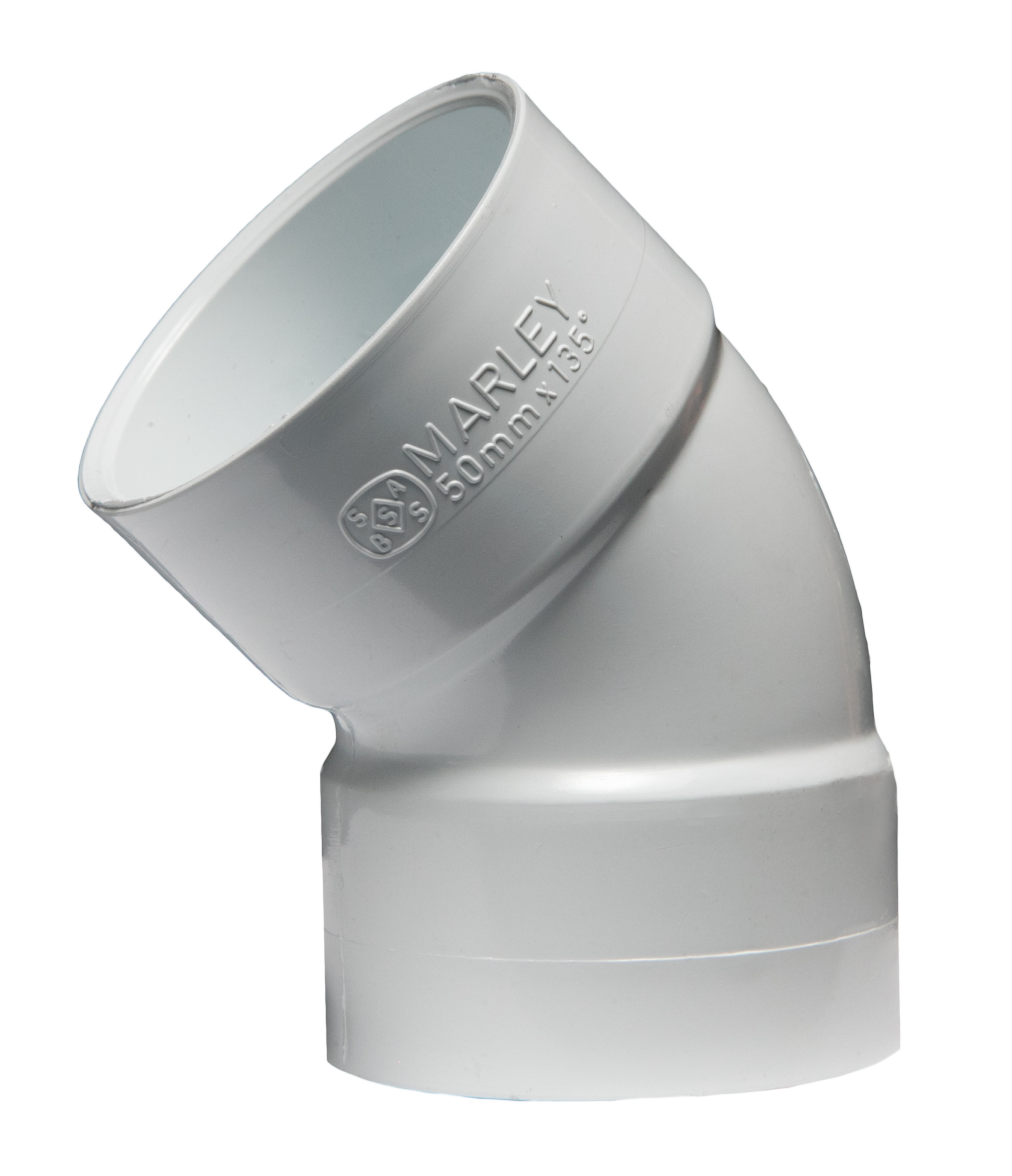 Marley Pvc Waste Pln Bend S/w 50x135deg | Agrimark