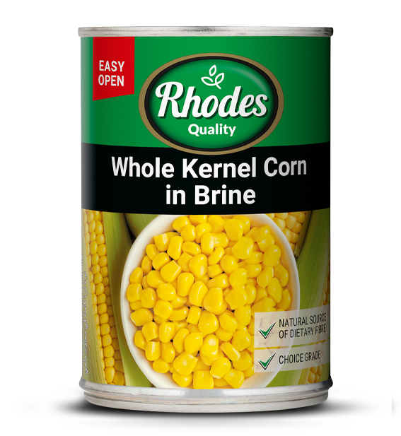 Rhodes Whole Kernel Corn 425g | Agrimark