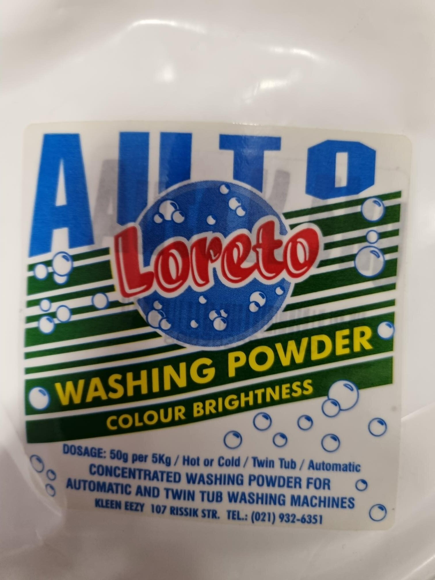 Kleen Eezy Laundry Powder Auto 5kg | Agrimark