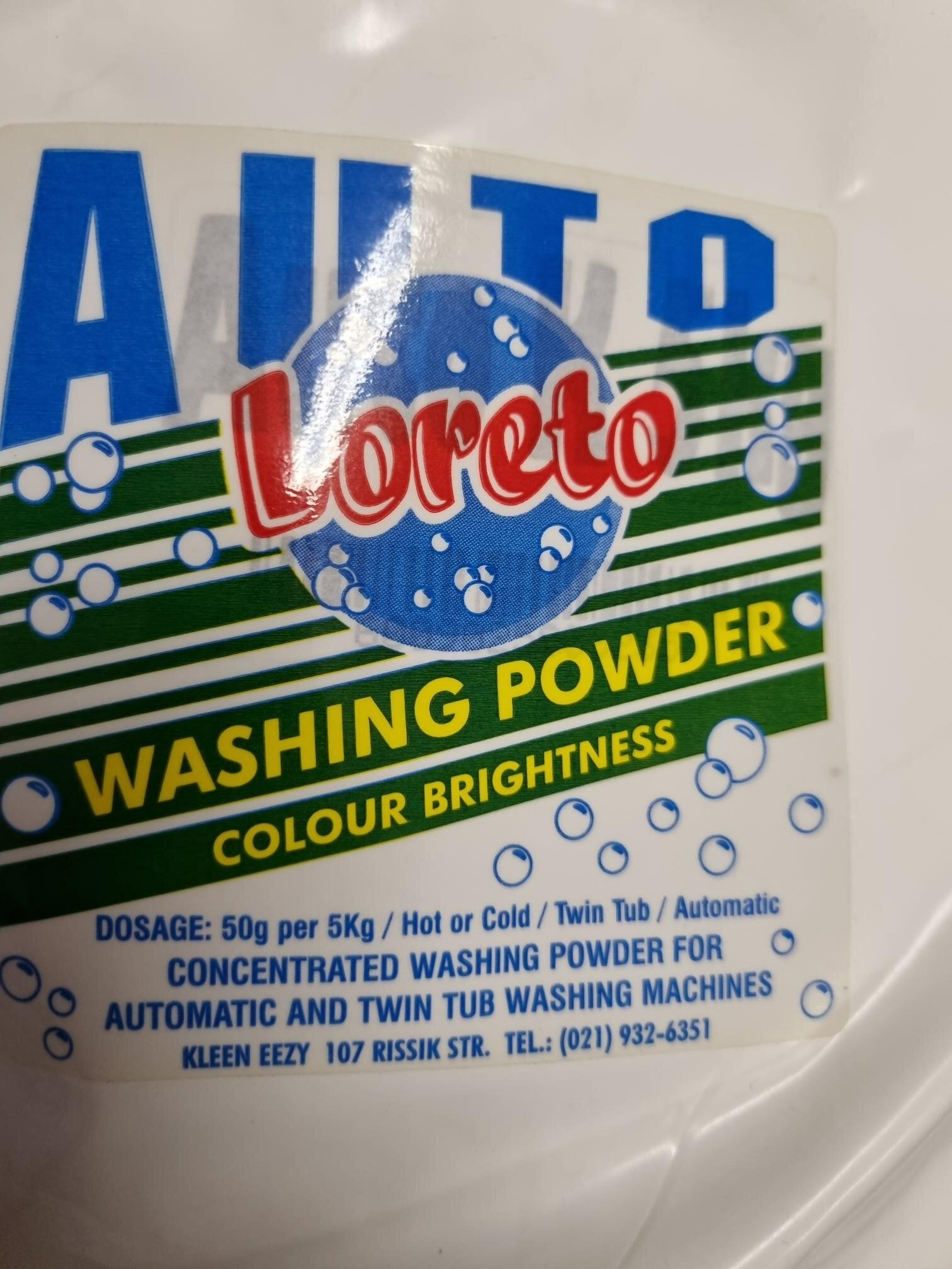 Kleen Eezy Laundry Powder Auto 10kg | Agrimark