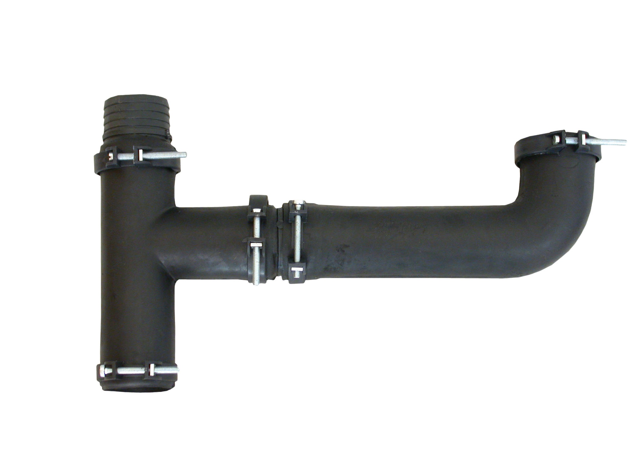 Splashworks Wash trough Trap Rubber Black 40x60 | Agrimark