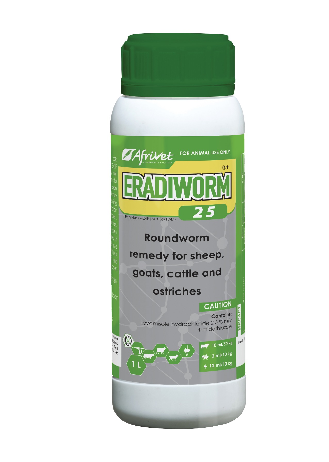 Afrivet Eradiworm 25 1L | Agrimark