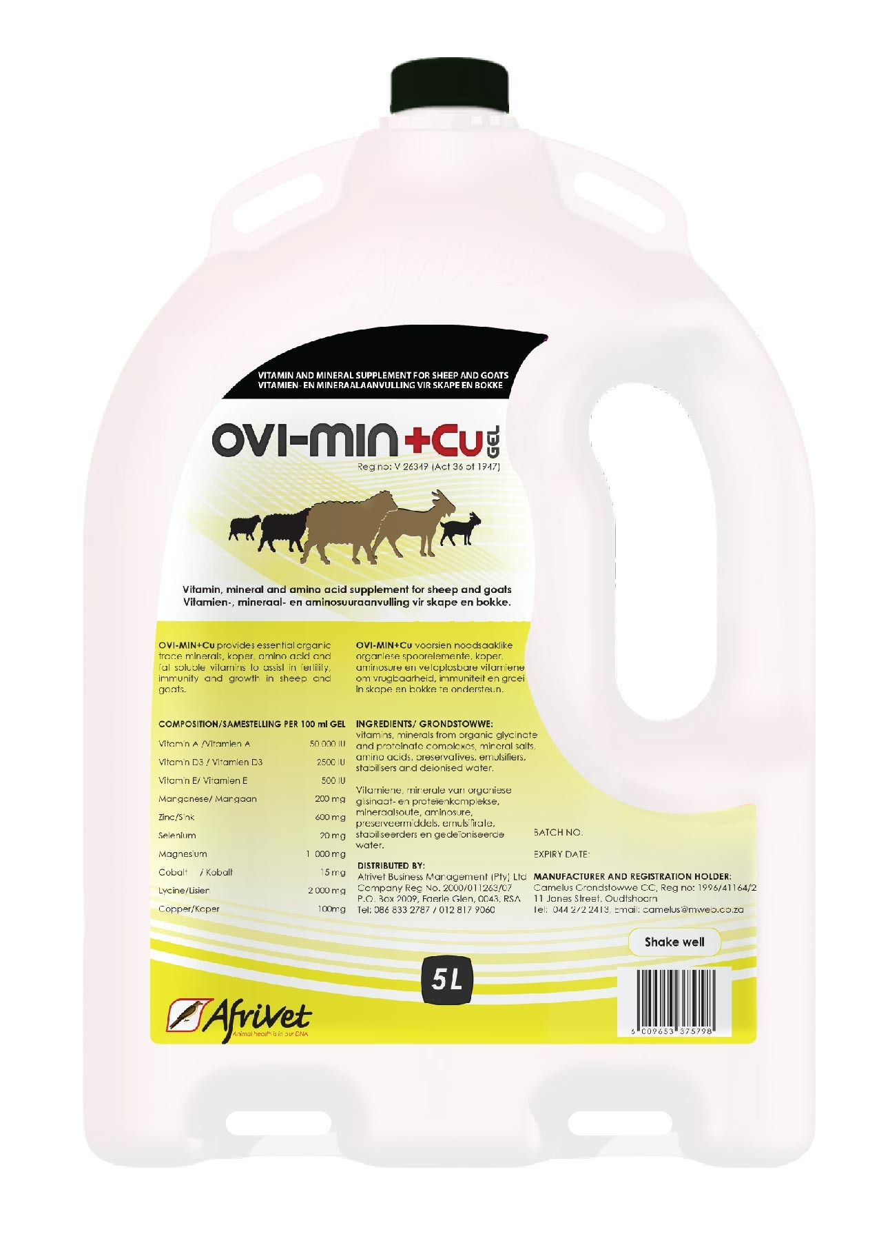 Afrivet OVI-MIN + CU | Agrimark
