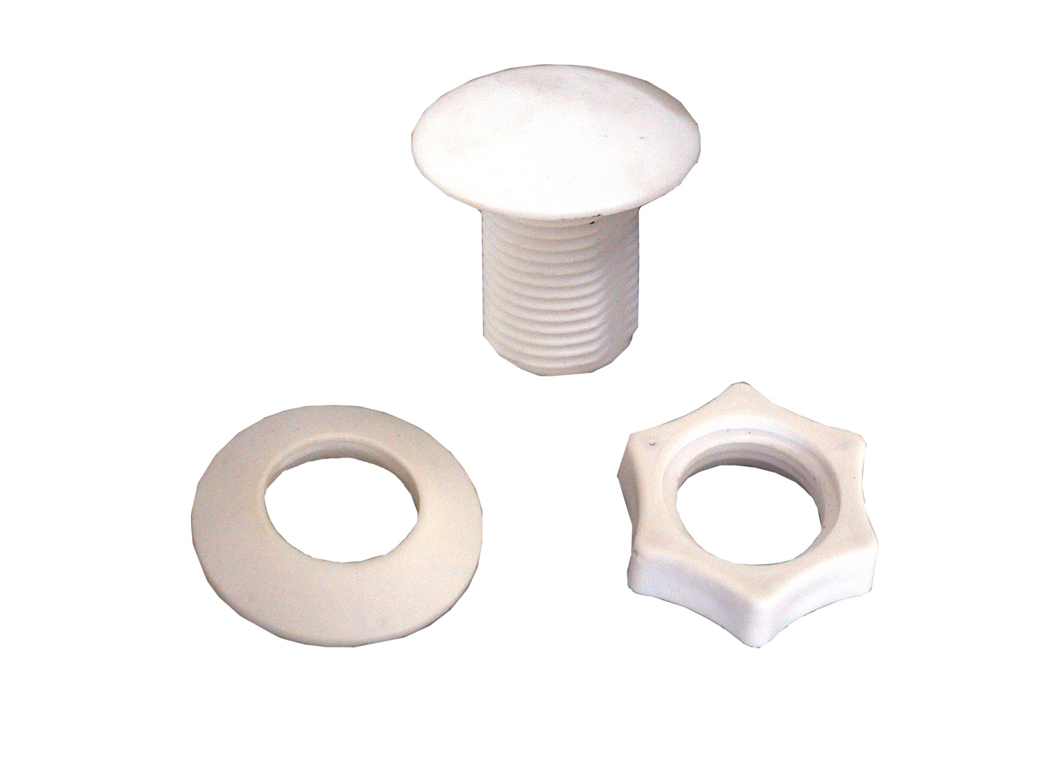 Splashworks Stopper Cistern Pvc + back nut Pp | Agrimark