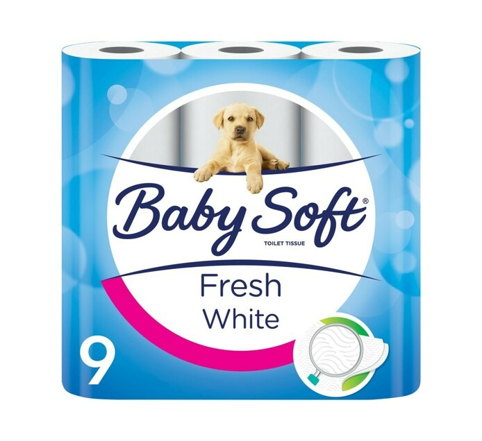Babysoft 2Ply White 9's | Agrimark