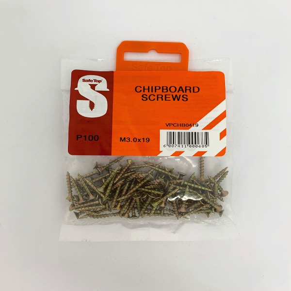 Safetop Screw Chipboard 3MM | Agrimark