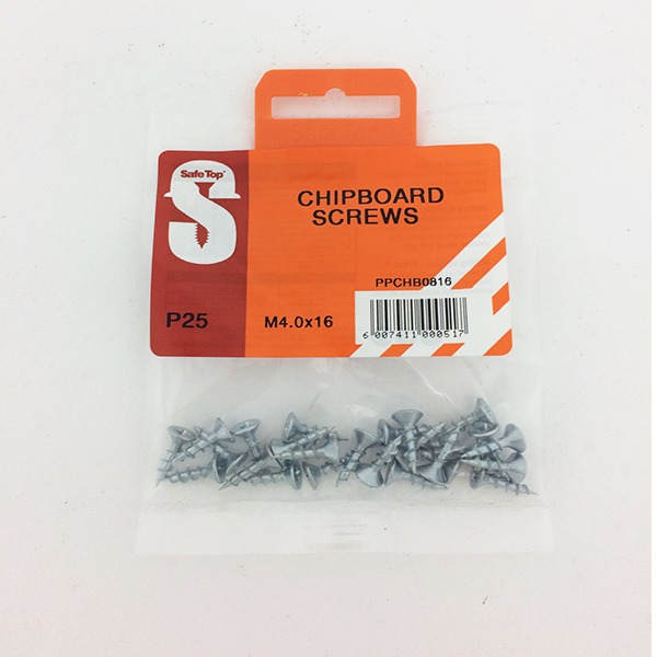 Safetop Screw Chipboard 4MM | Agrimark