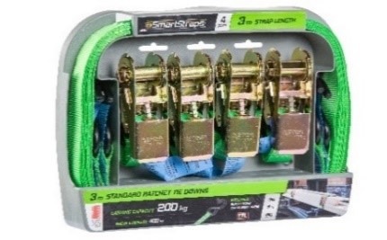 Smart Stand Ratchet 3m 200kg Green 4p | Agrimark