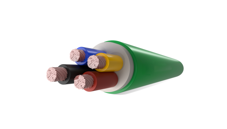 Submersible Cable 4 Core Per Meter | Agrimark