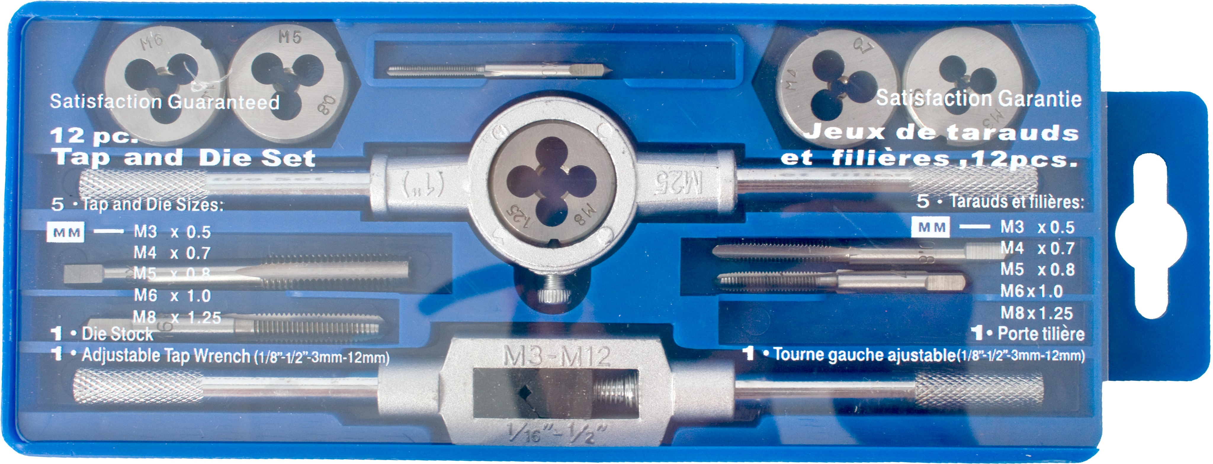 T/craft Tap+Die Set Plastic Case | Agrimark