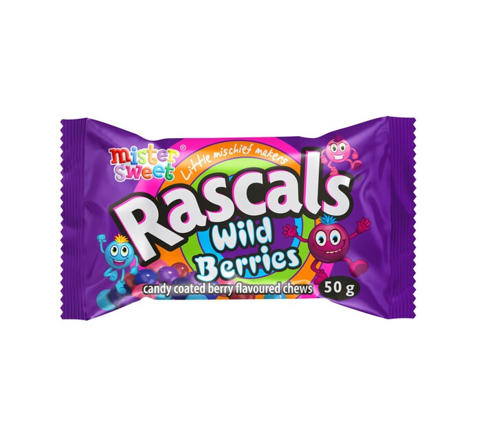 Rascals Wild Berries Packet 50g | Agrimark