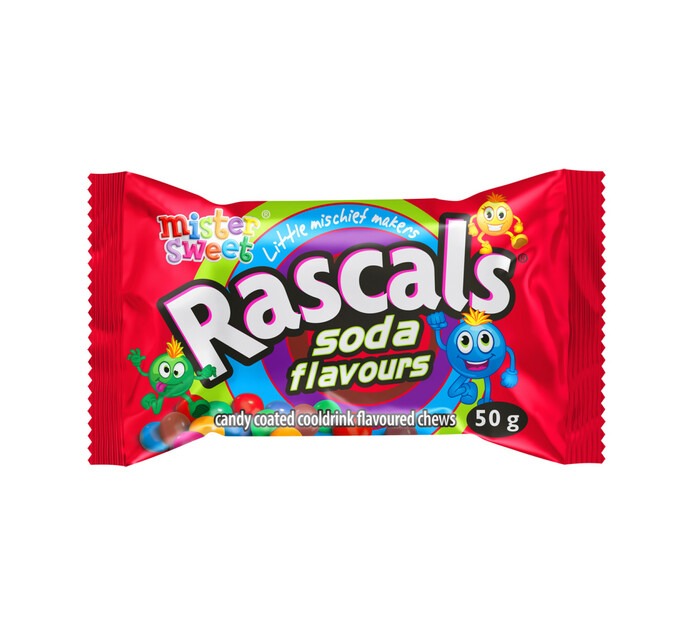 Mr Sweet Rascals Soda Pops 50g | Agrimark
