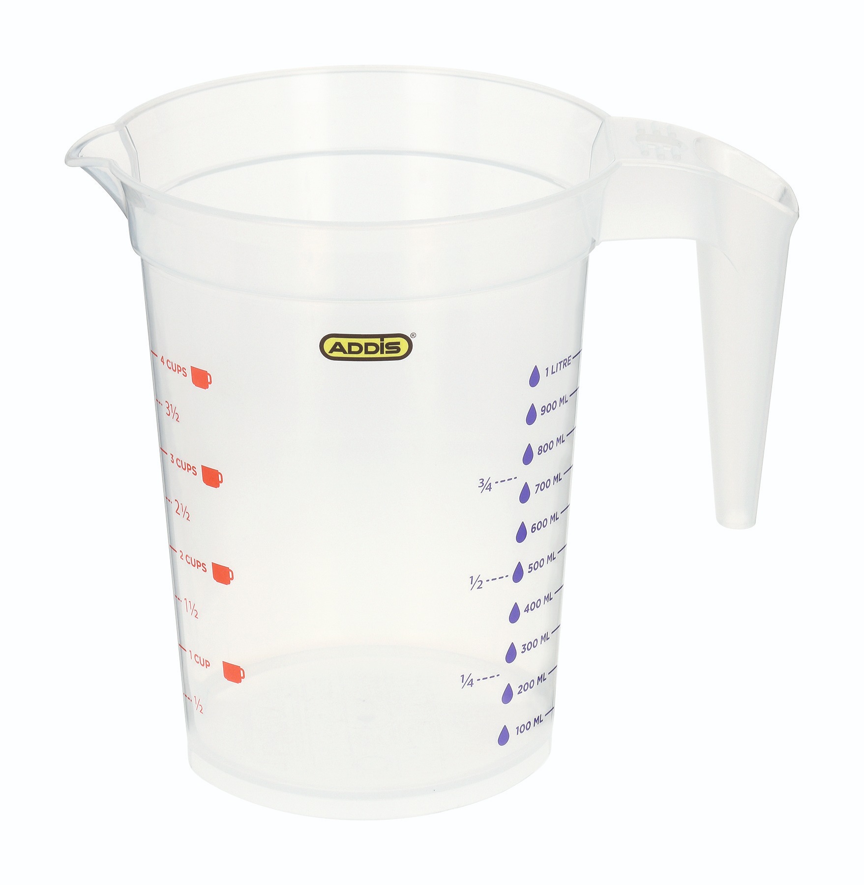 Plastic Measure Oil 1l | Agrimark