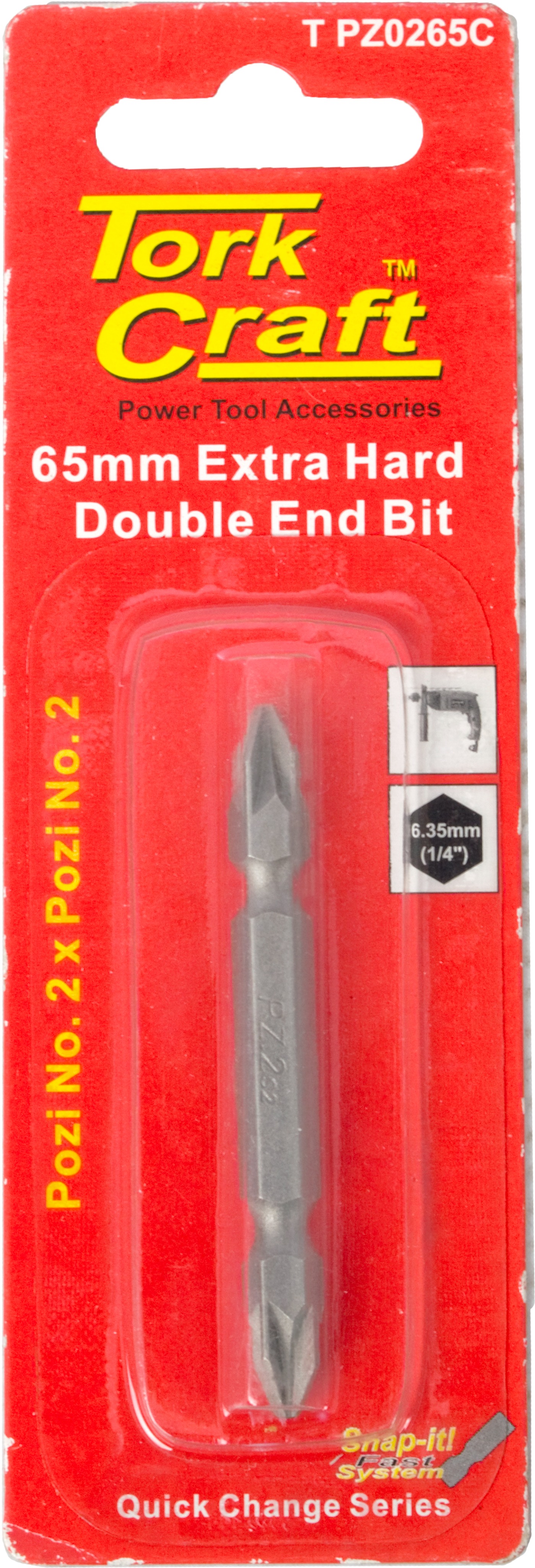 Tork Craft Bit Double End | Agrimark