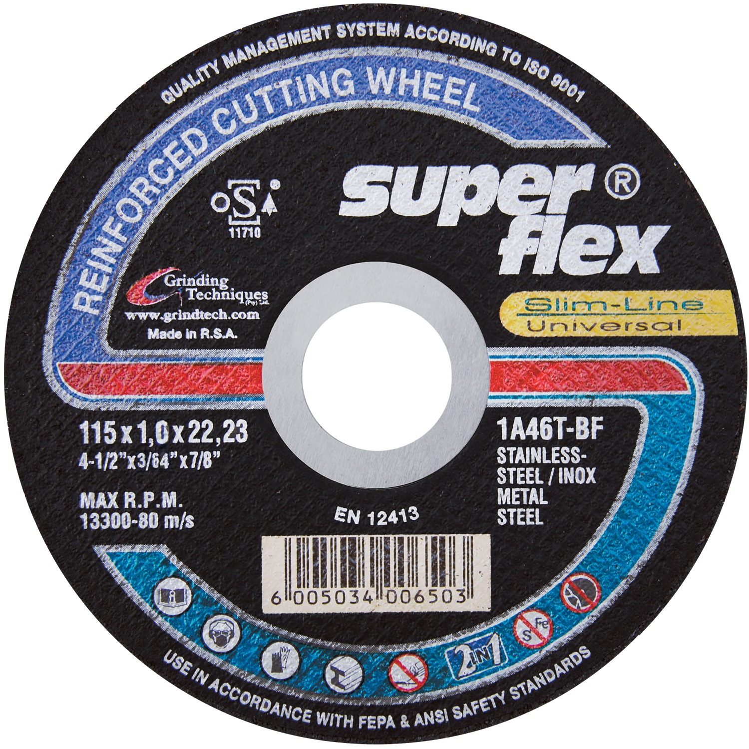 Superflex Cutting Disc Universal Steel | Agrimark