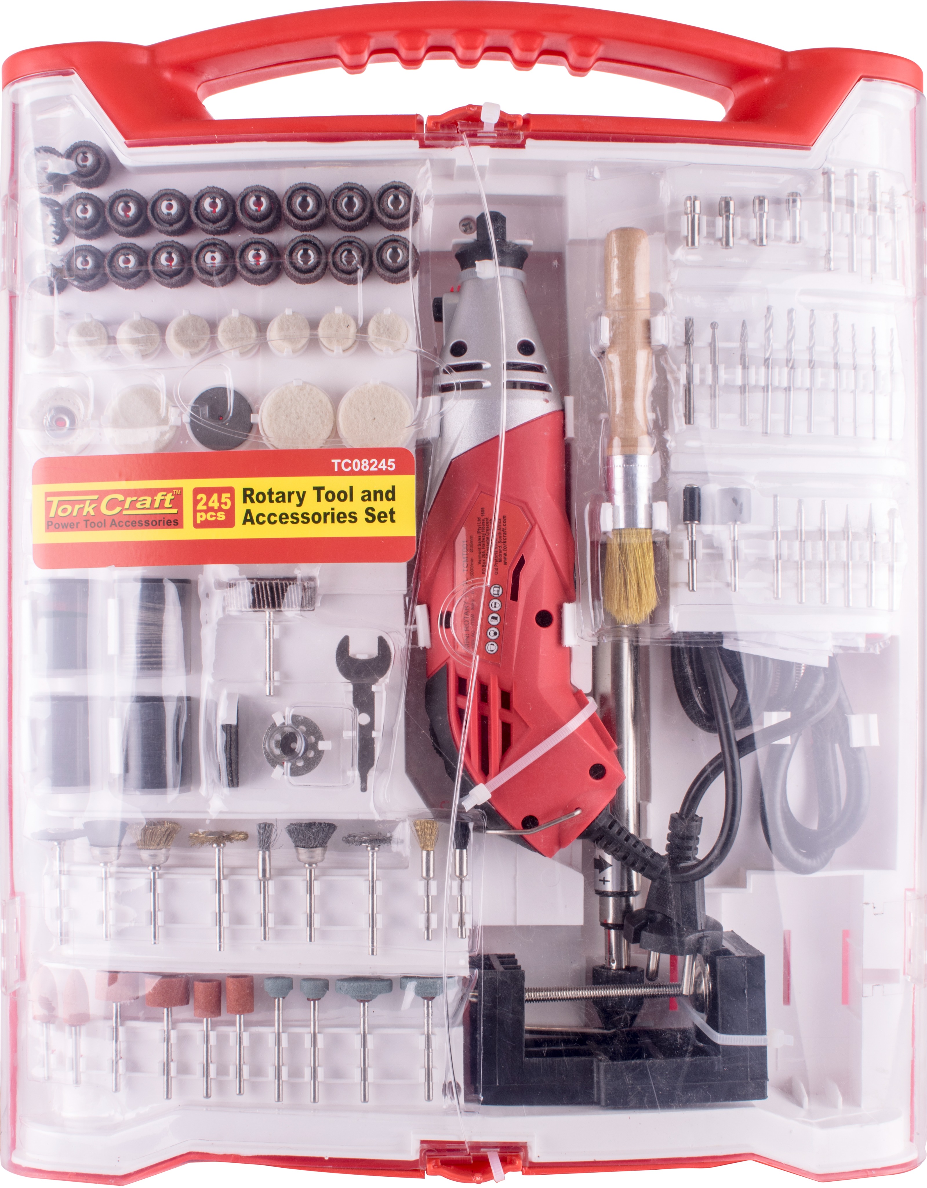 Tork Craft Rotary Mini Tool Accessory Set | Agrimark