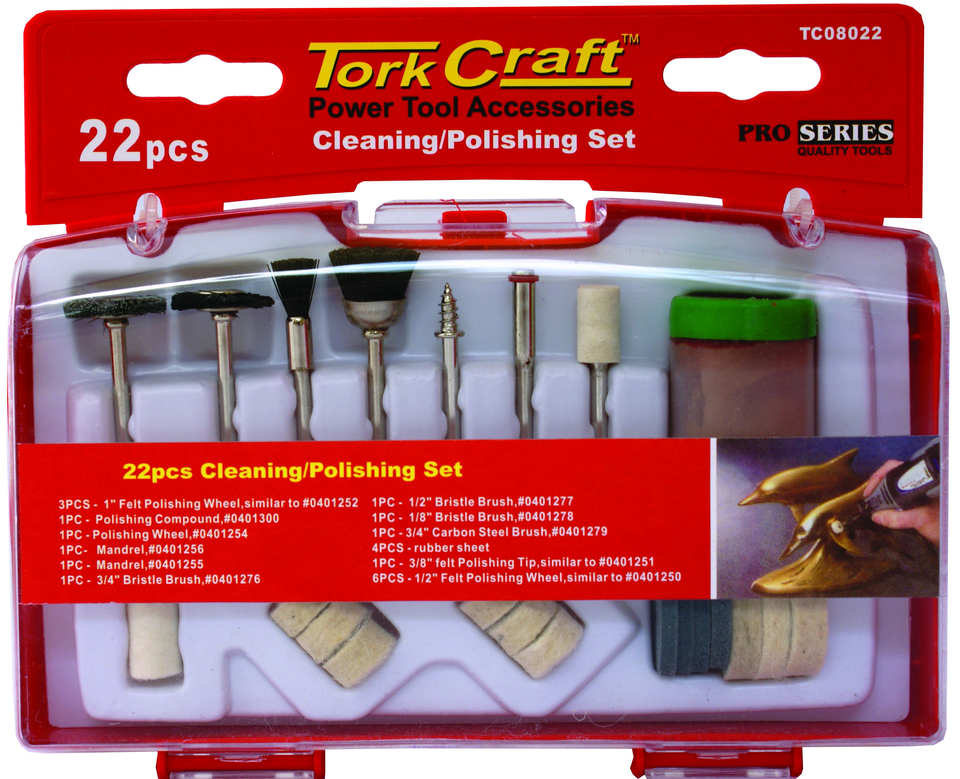 Tork Craft Cleaning + Polish Set 22PC Mini | Agrimark