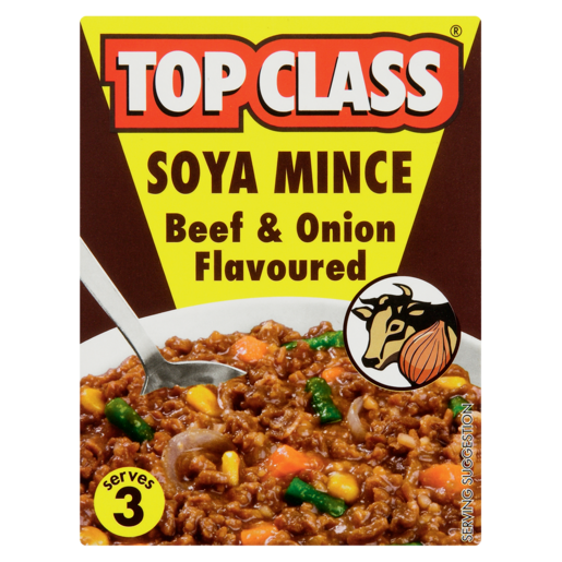 Top Class Soya Mince Beef & Onion 100g | Agrimark