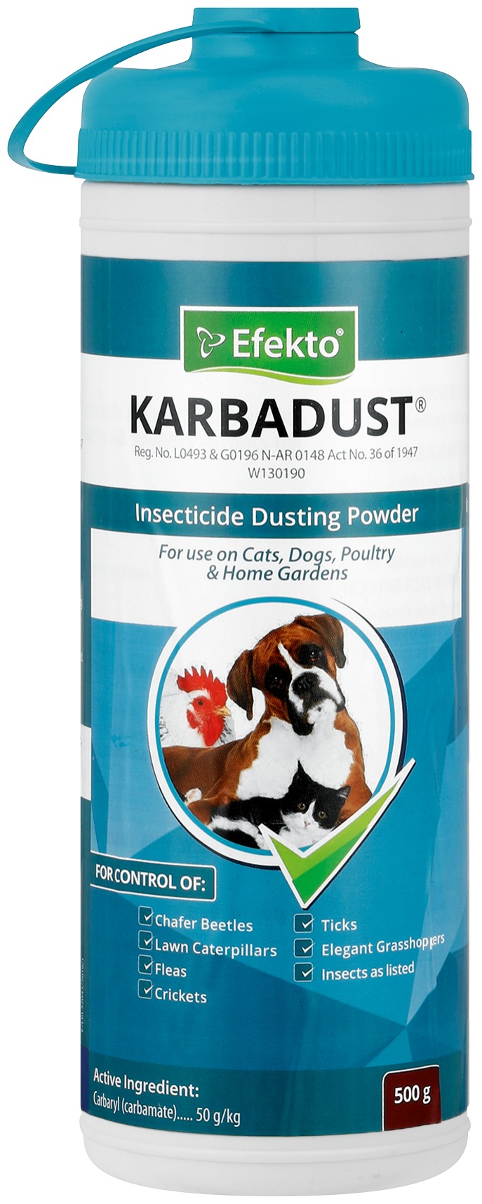 Efekto Karbadust Insecticide Dusting Powder 500g | Agrimark
