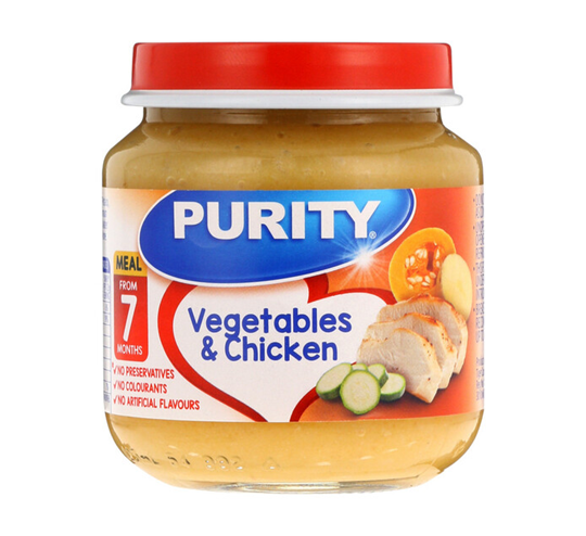 Purity 2 Vegetables Chicken 125ml | Agrimark