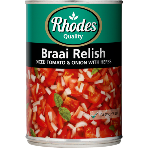 Rhodes Braai Relish 410g x 12 | Agrimark
